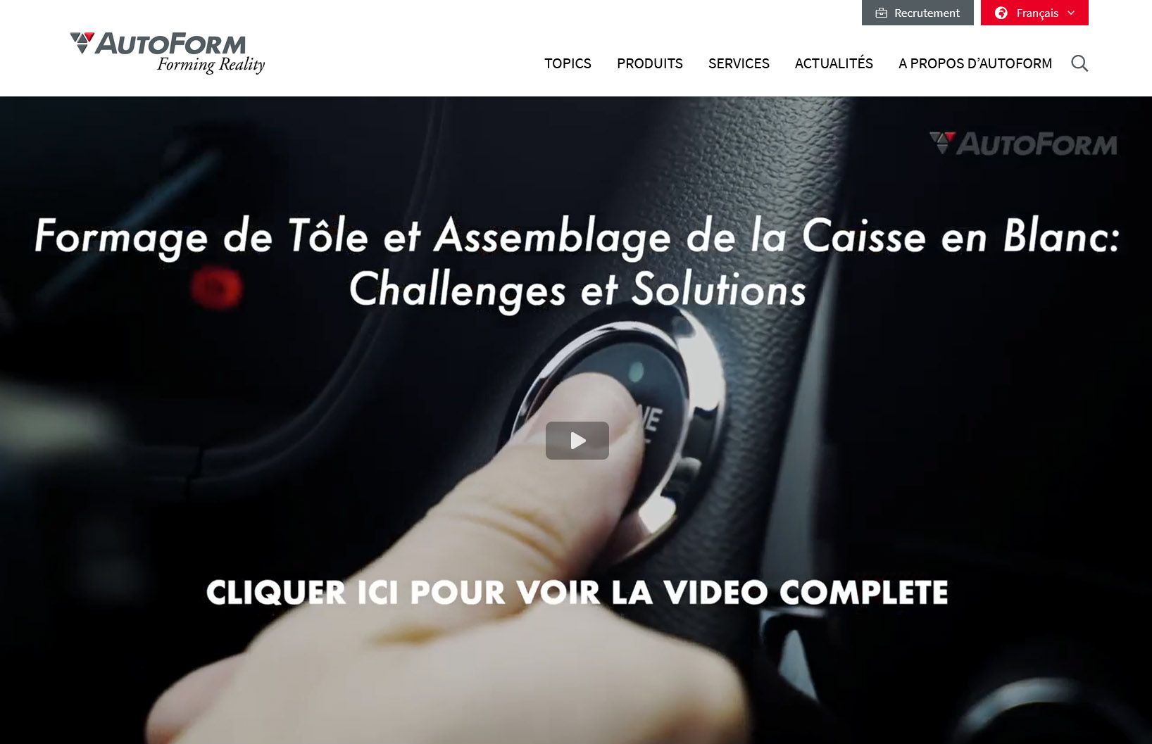 Solutions Logicielles pour la Mise en Forme de Tôle et l’Assemblage de ...
